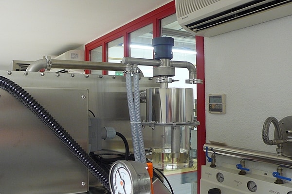 Gas Collector for Glove Boxes