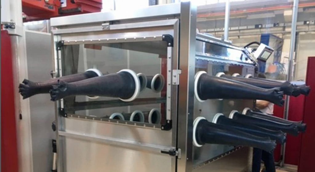 Glove Boxes and Isolators for Welding Applications