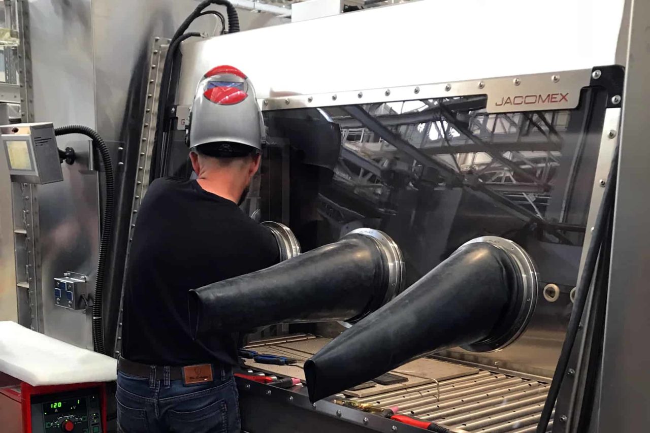 Argon TIG (Tungsten Inert Gas) Glove Box