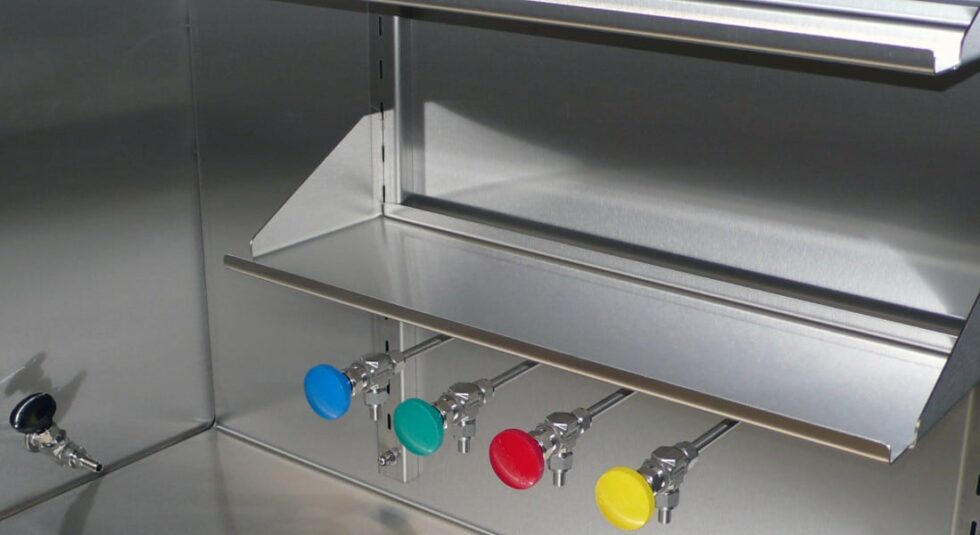 Customized Glove Box for Chemistry Applications | Jacomex