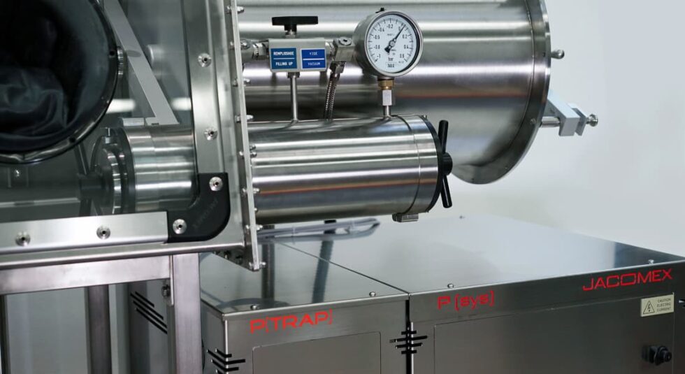 Customized Glove Box for Chemistry Applications | Jacomex