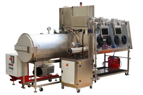 Titanium Welding Glove Box - Jacomex