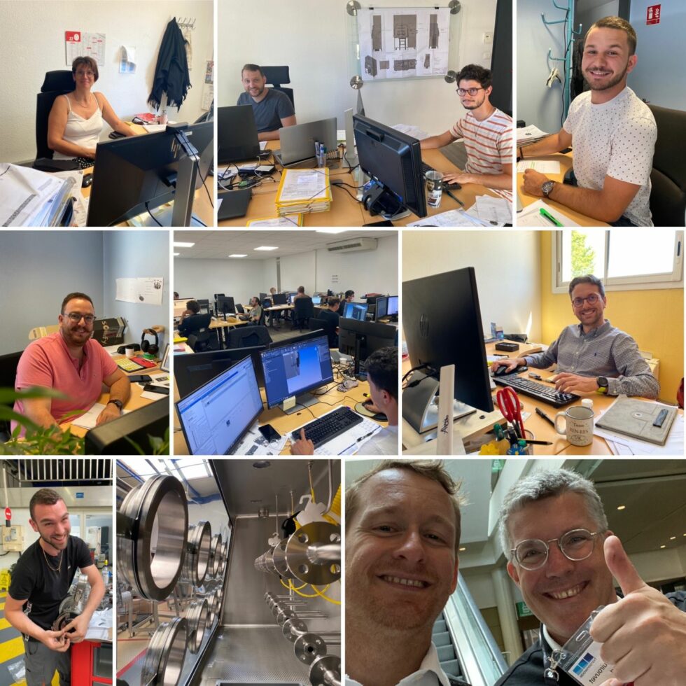 At JACOMEX, we design and make gloveboxes and isolators, yes, that's a ...