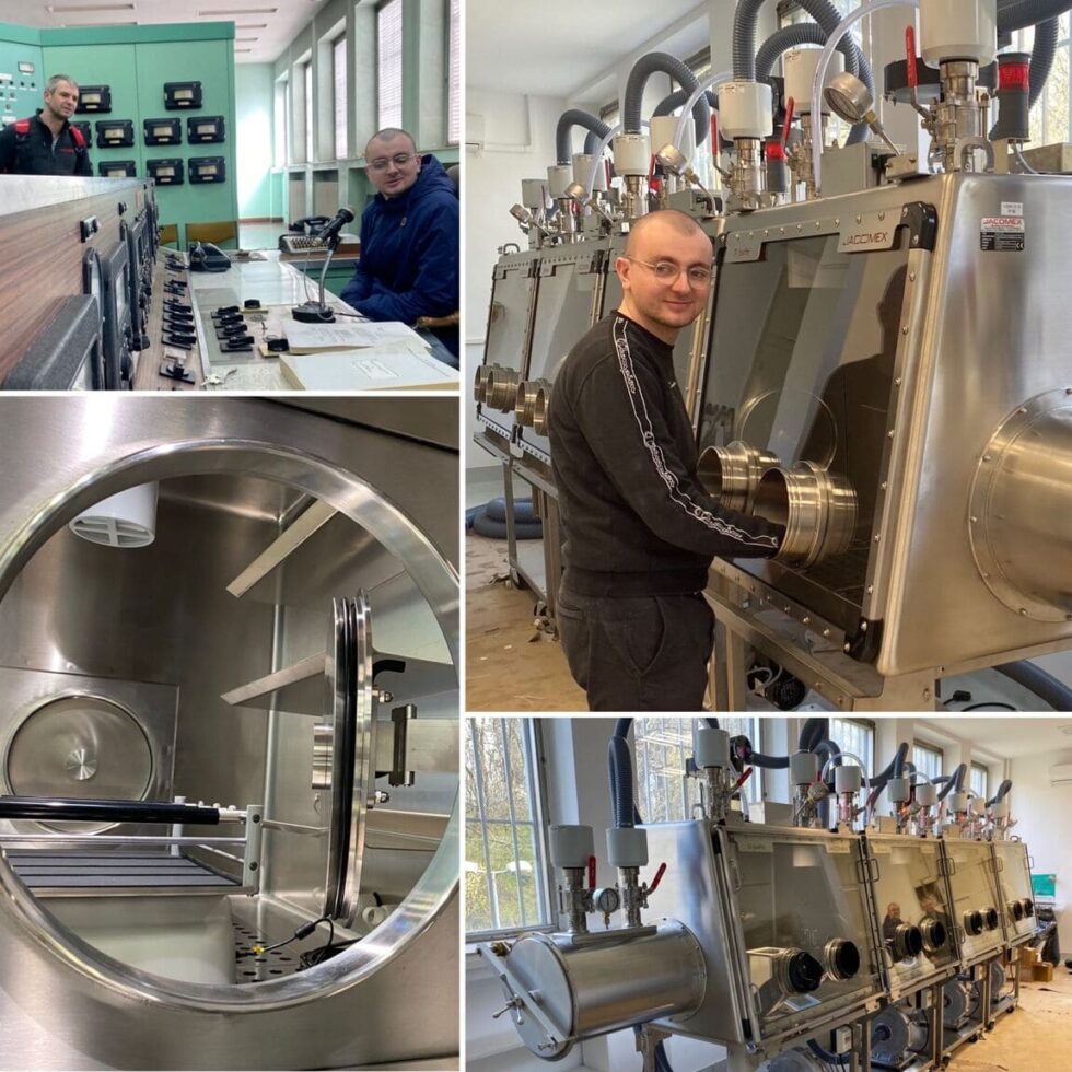 « What if we train you on glovebox assembling on an actual old Eastern ...