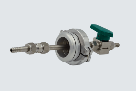 Hermetic Ball valve feedthroughs - Jacomex