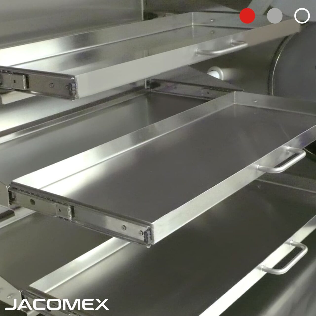 Equipment Focus : Telescopic Shelves for Glove Boxes - Jacomex
